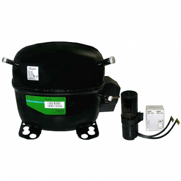 Appliance Parts 365. Secop SC18G Commercial Compressor R134a 115V 60Hz ...
